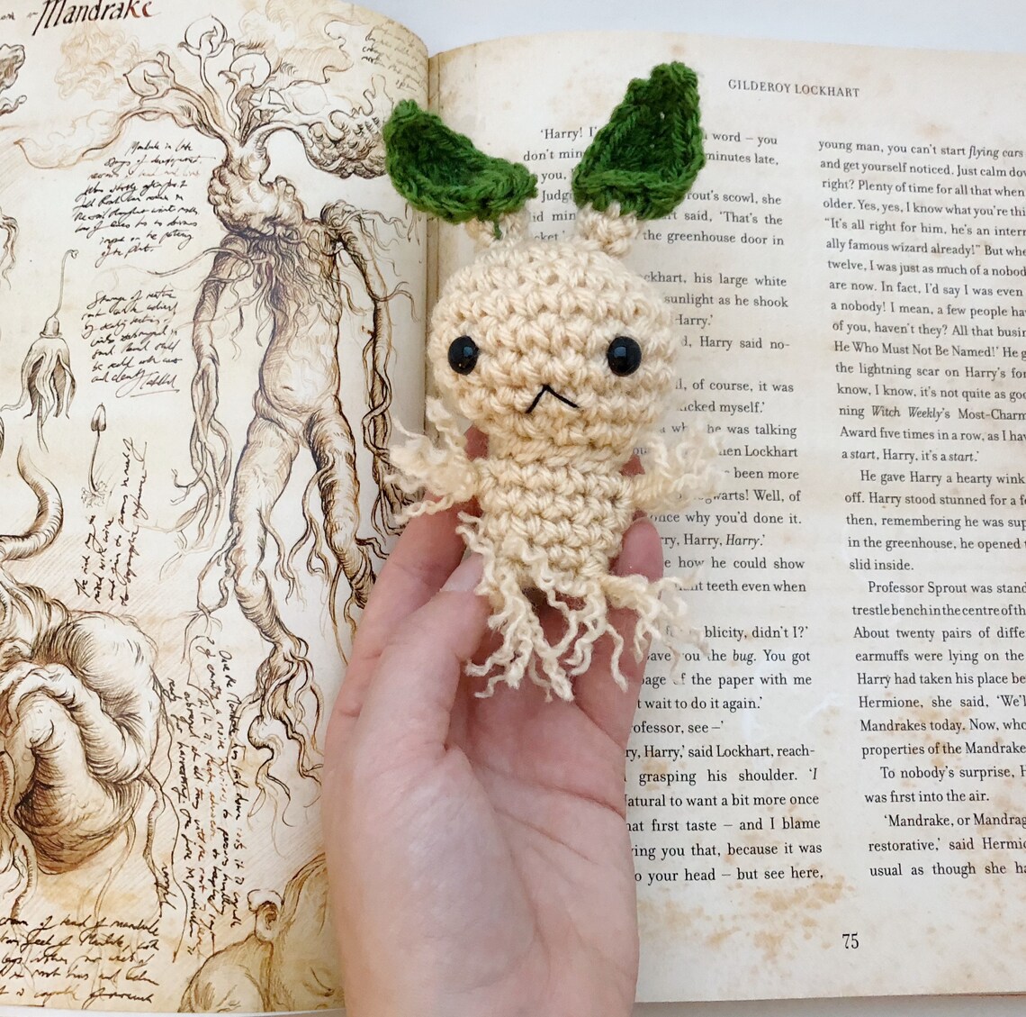 Mandrake Pattern Amigurumi Pattern diy crochet doll | Etsy