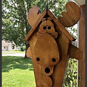 Moose Style Birdhouse - Etsy