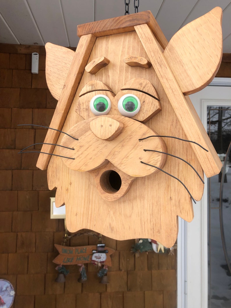 Cat Style Birdhouse - Etsy