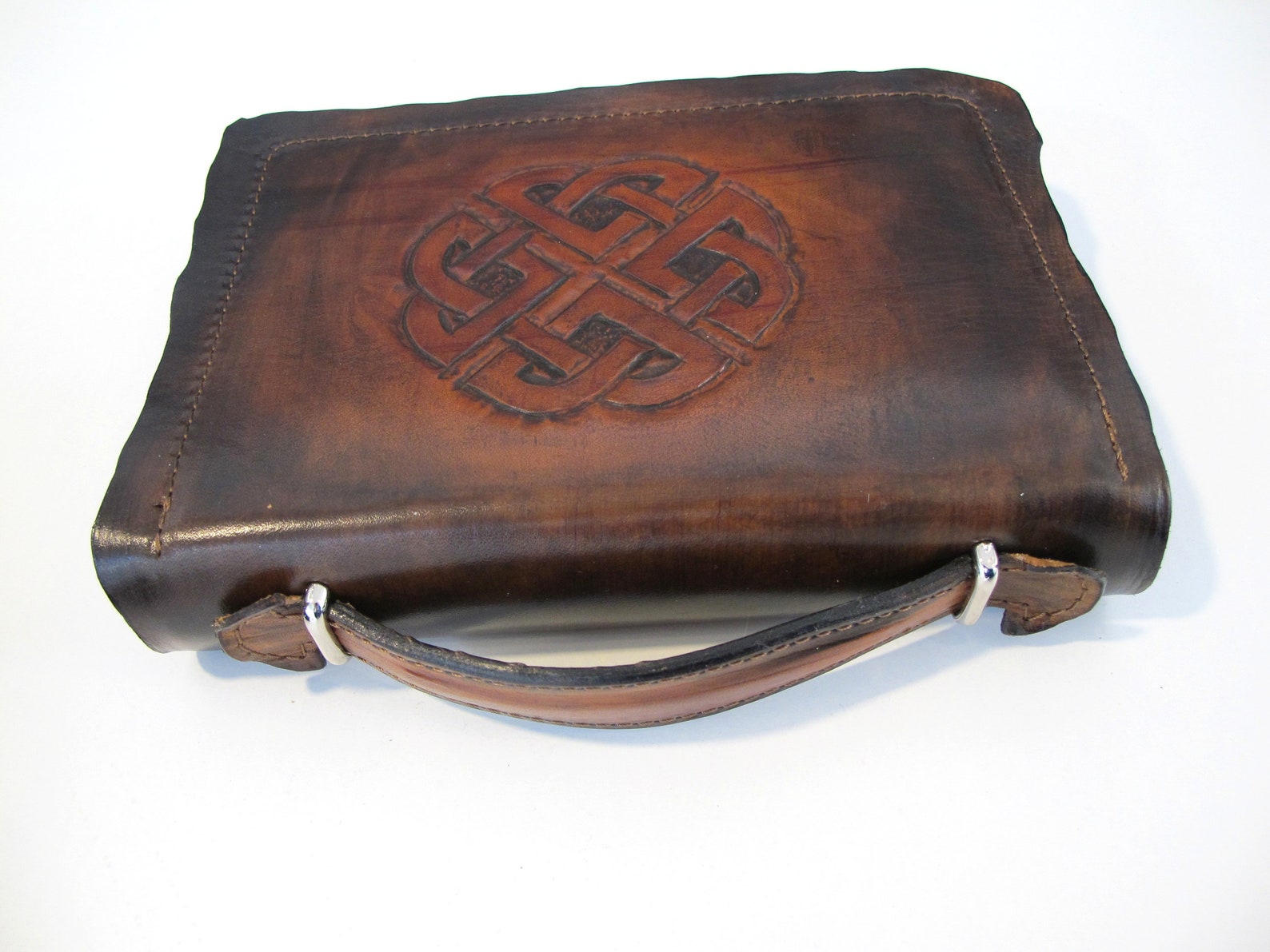 Leather Bible Cover Case for Bible With Zipper and Top - Etsy