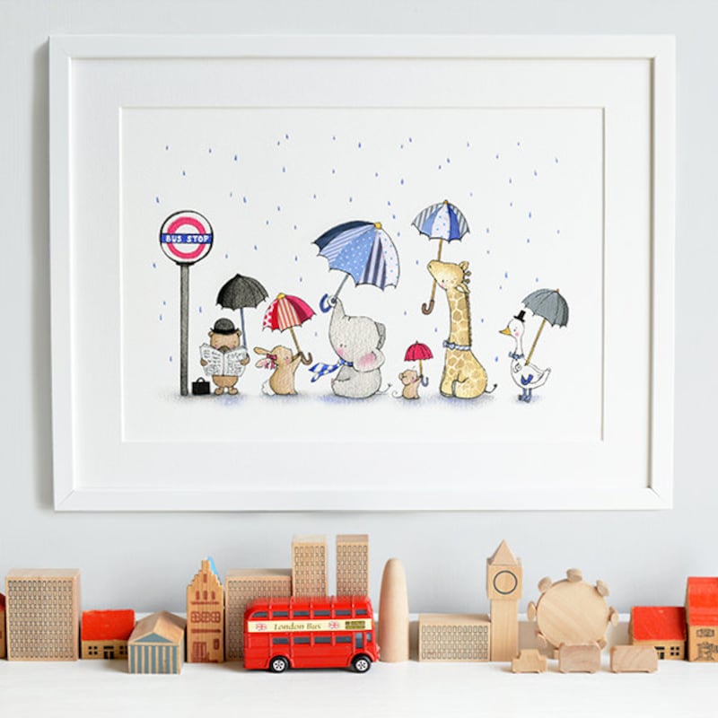 British Themes Painting - Etsy