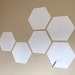 HIVE Flat Hexagon Magnetic Dry Erase Board Entry Organization Magnetic ...