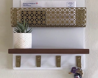 Mid Century Key Rack | Etsy