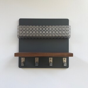 SALE!!! Mid Century Modern Entryway Organizer, Command Center, Magazine ...