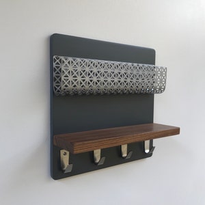 SALE!!! Mid Century Modern Entryway Organizer, Command Center, Magazine ...