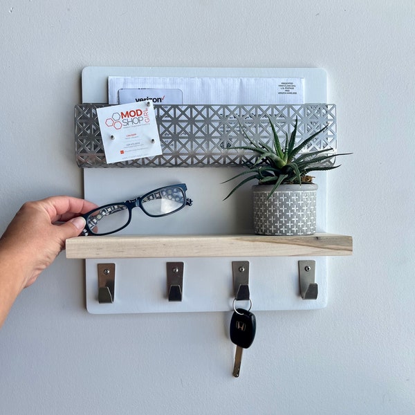 Modern Key Rack - Etsy