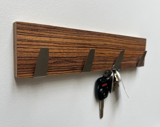 Customizable Mid Century Modern Coat Rack Hat Rack Key Rack Entryway ...