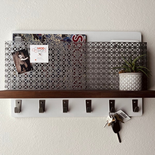 Modern Key Rack - Etsy