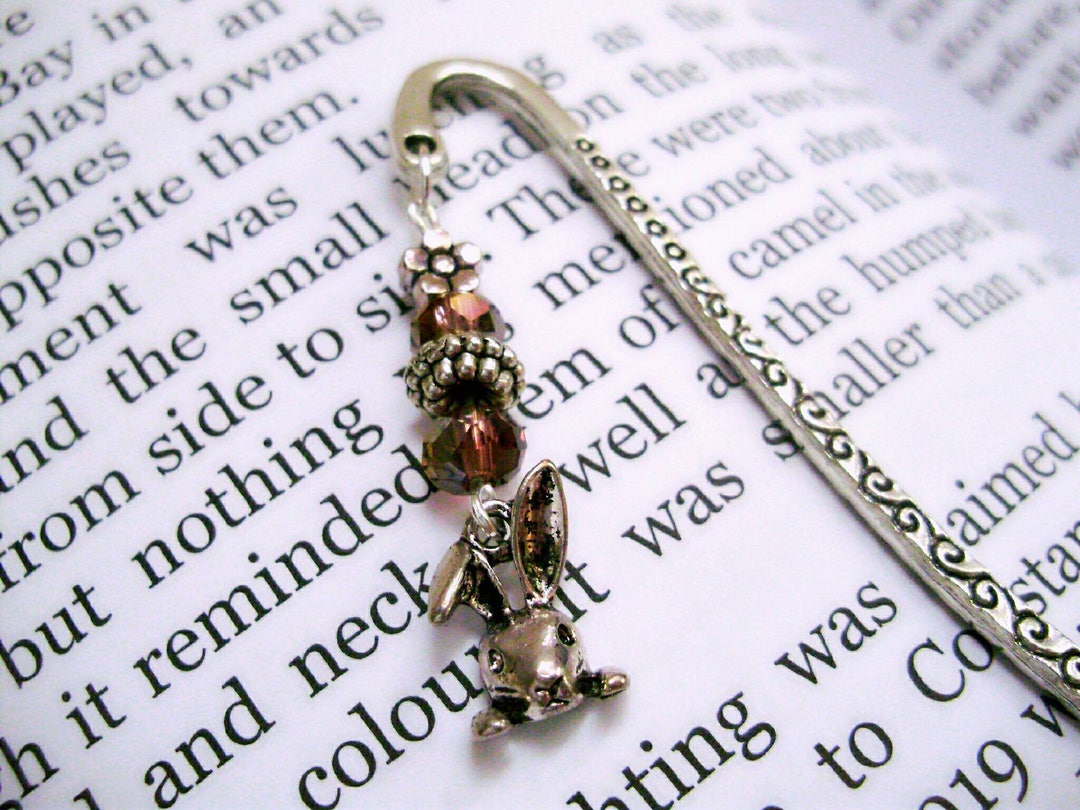 Rabbit Bookmark, Alice in Wonderland, Personalised Bookmark, Alice ...