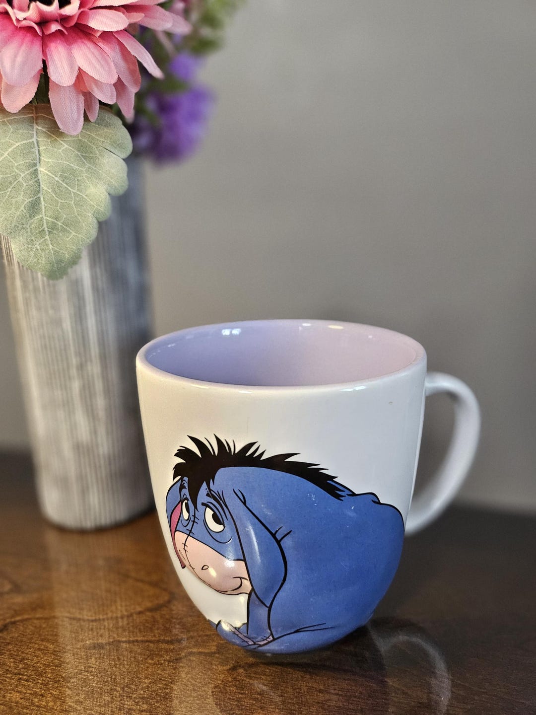 Disney Eeyore 3D Embossed Smile Coffee Mug 12 Oz. - Etsy