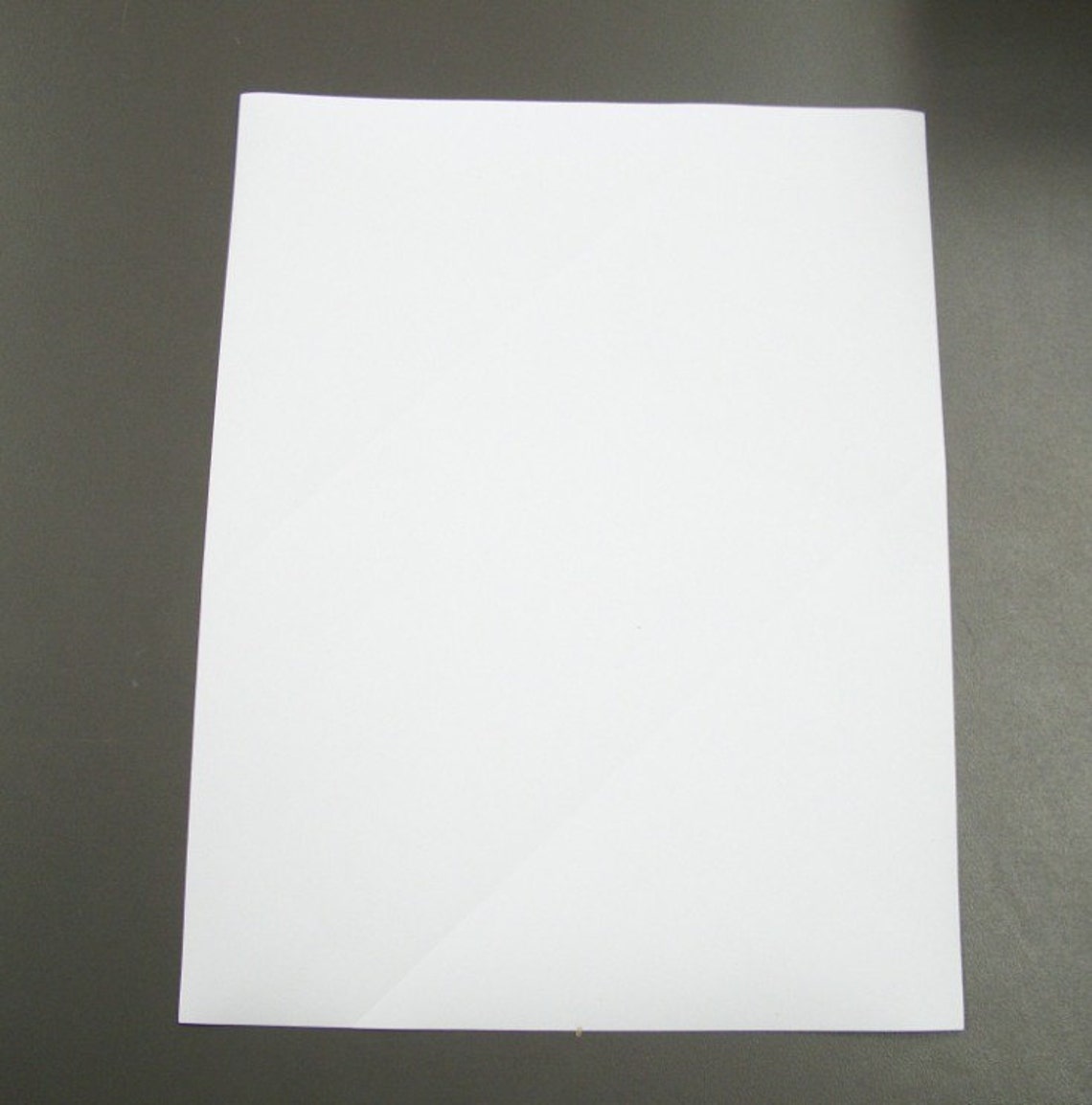 Avery White Matte Uncoated Adhesive Sticker Paper Full Sheet 5 Pcs 8 1/ ...