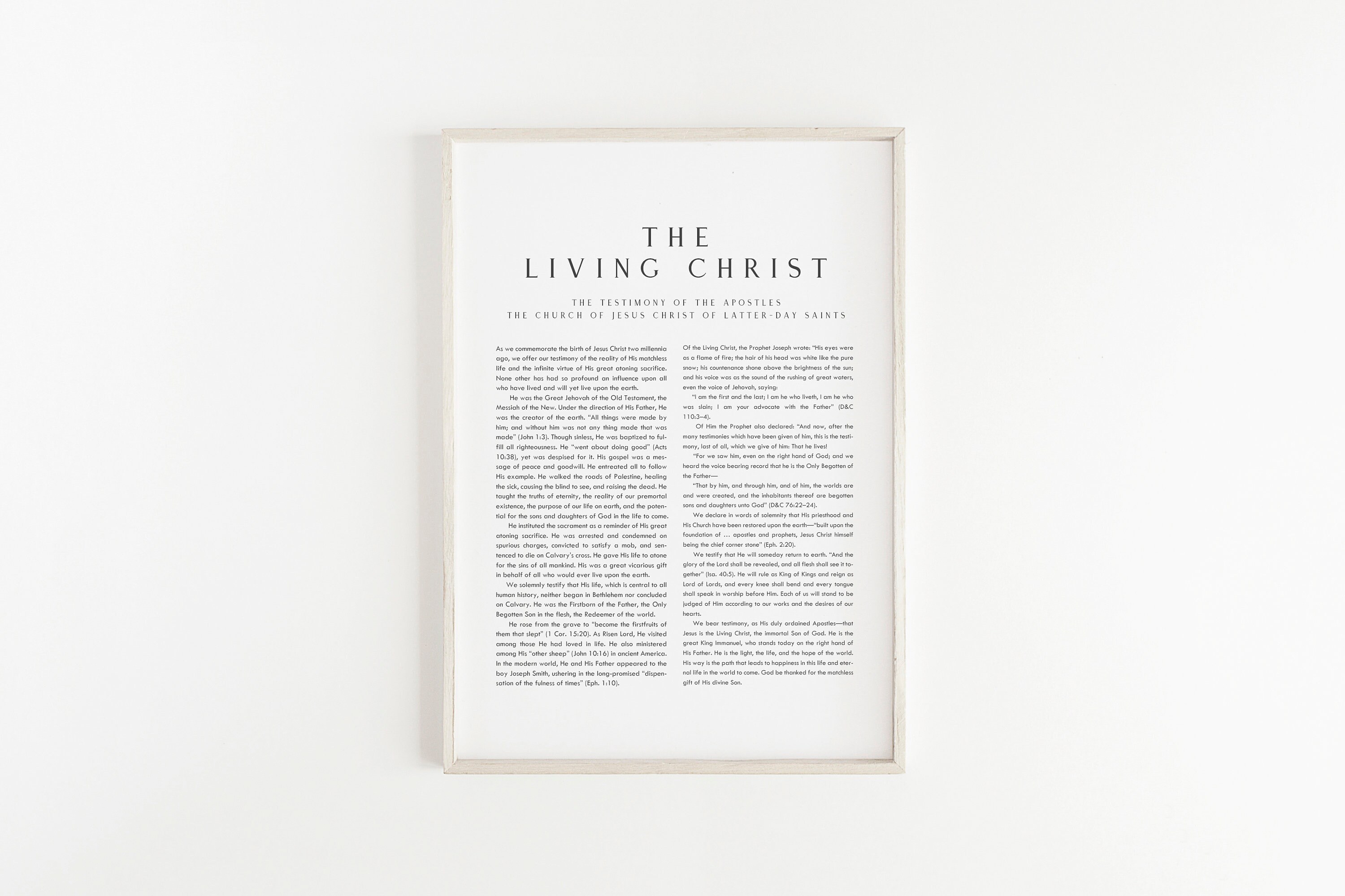 The Living Christ Modern Digital Printable - Etsy