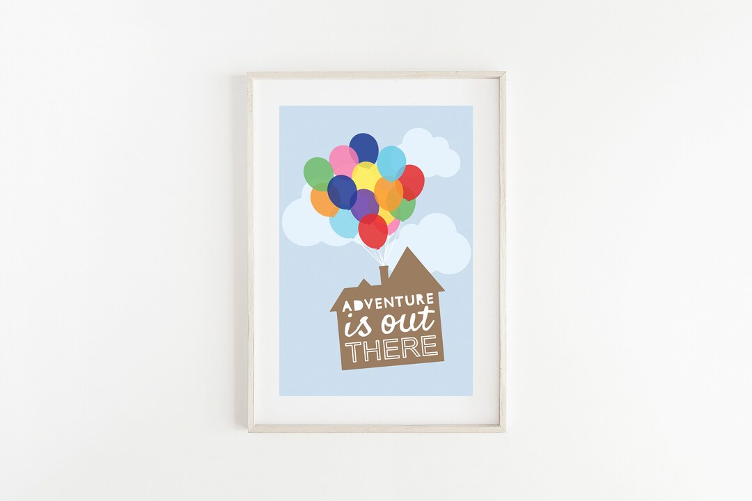 Up Adventure Nursery Digital Print - Etsy