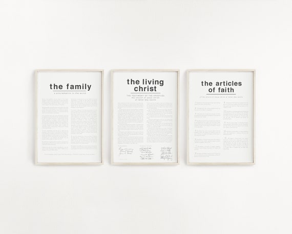 LDS Set Modern Digital Printable | Etsy