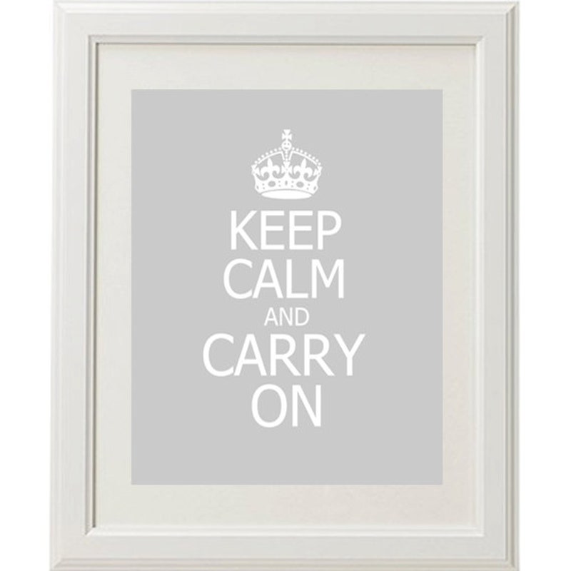 Keep Calm Decor - Etsy