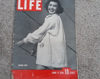 Vintage 1938 Life Magazine October 31 Abe Lincoln on - Etsy