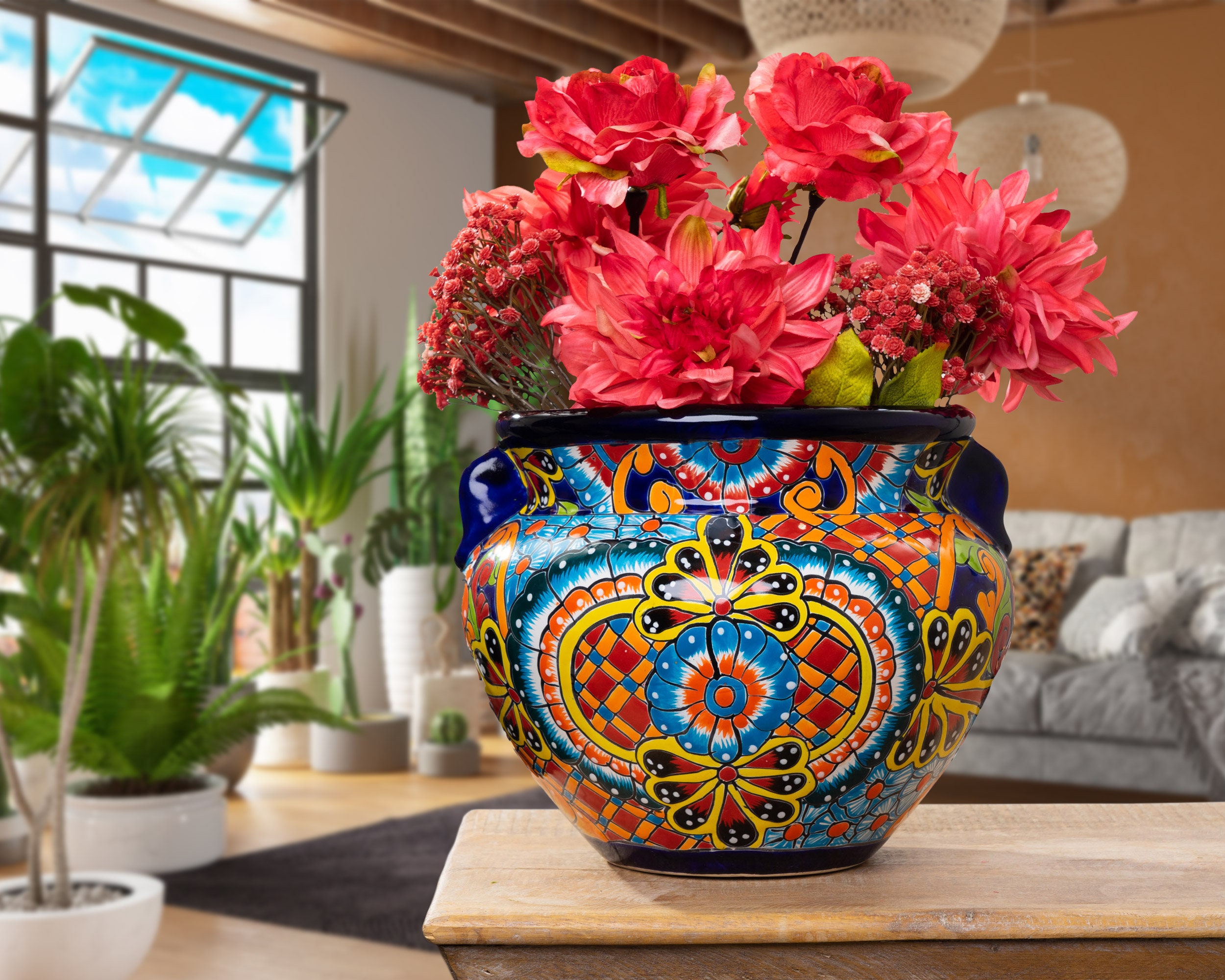 Mexican Flower Planters