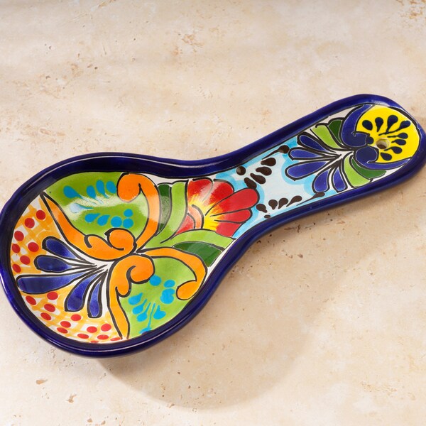 Talavera Spoon Rest - Etsy
