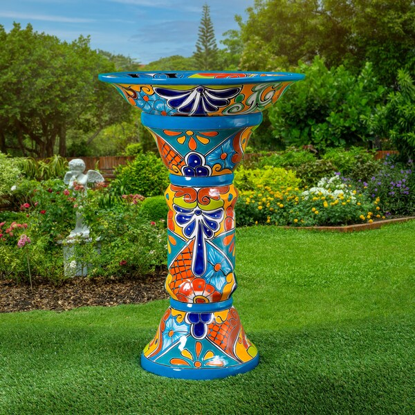 Pottery Bird Bath - Etsy