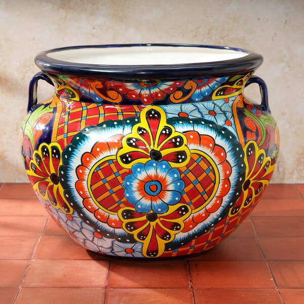Talavera Large Planter - Etsy