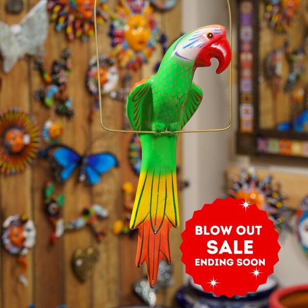 Ceramic Parrot - Etsy