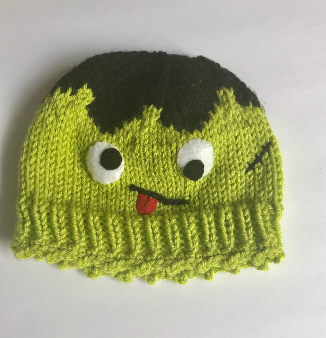 Baby Monster Hat, Halloween Costume, Photo Prop, Baby Shower Gift ...
