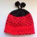 Lady Bug Hat, Baby Cap, Newborn Hat, Baby Shower Gift , Knitted Gift ...