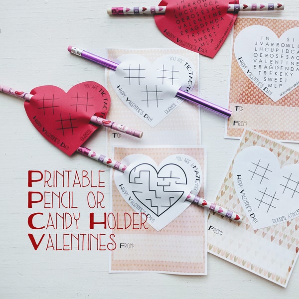 Classroom Valentines - Etsy