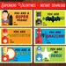 Superhero Valentine's Day Cards for Boys, School Valentines Cards for ...