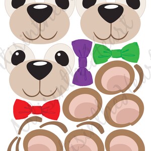 Woodland Theme Kids Party Treat Bag Printable, Birthday Party Favors ...