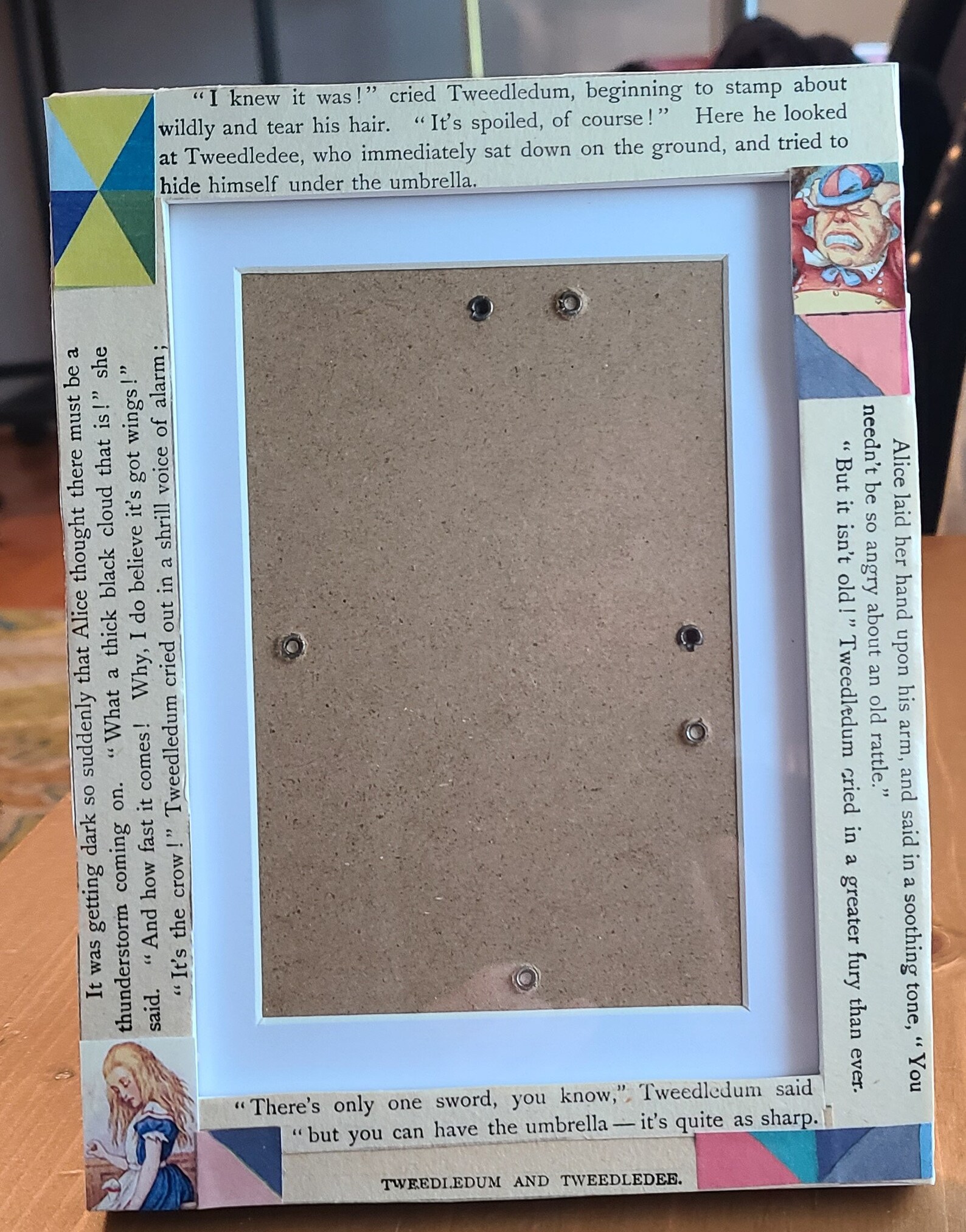 Alice in Wonderland Text Photo Frames - Etsy