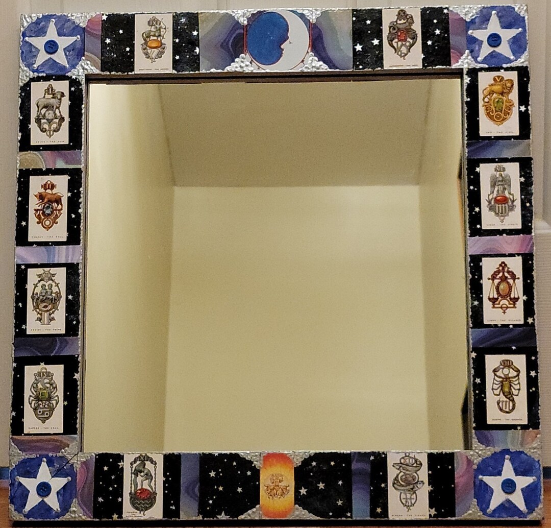 Zodiac Mirror - Etsy
