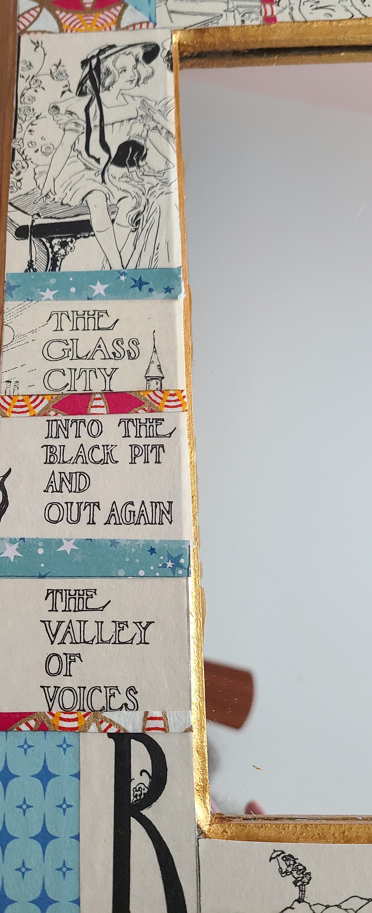 Dorothy and the Wizard in Oz Mirror - Etsy