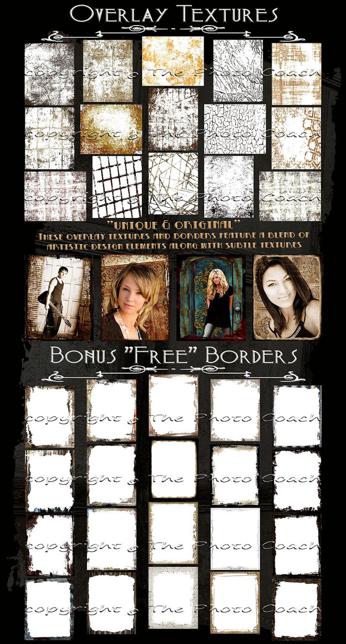 100 Digital Backdrops Professional Quality Photography Grunge Door ...