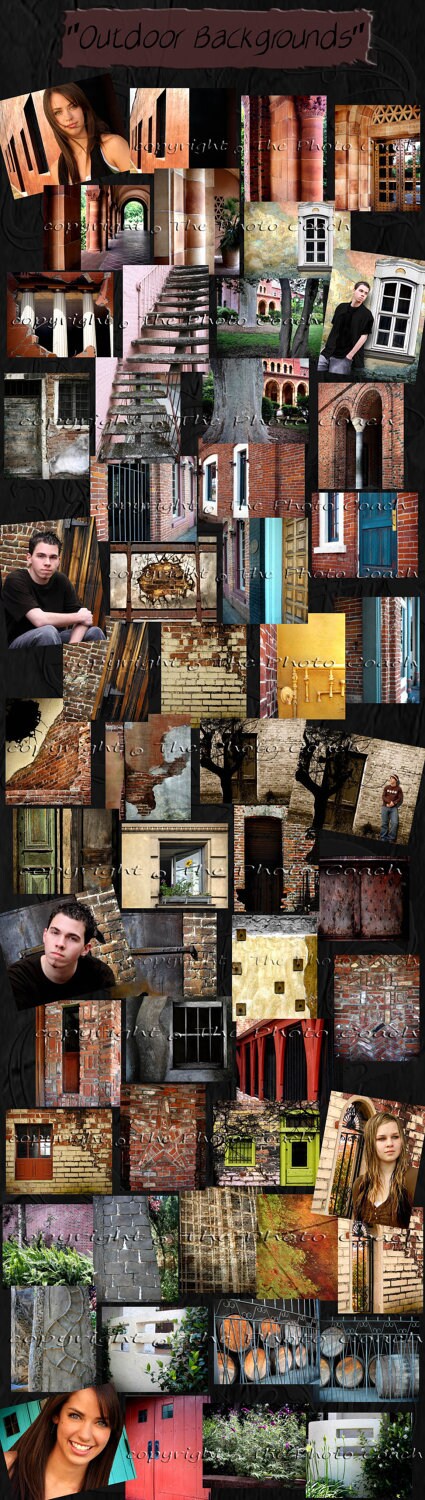 Digital Backgrounds Outdoor and Indoor Studio Backdrops Photoshop Edges ...