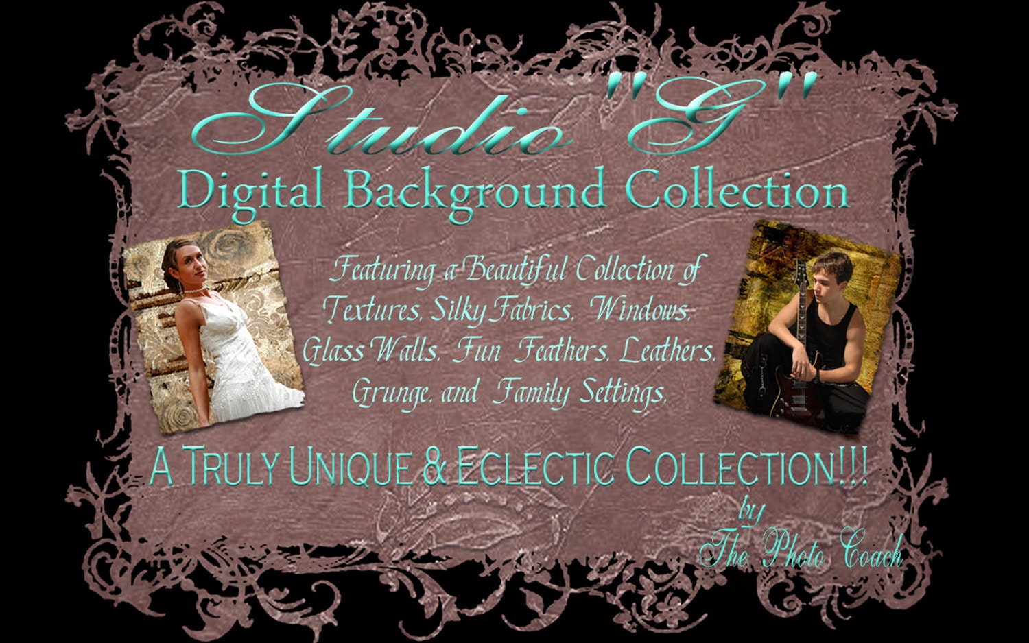 Digital Backgrounds A Wide Variety of Studio Backdrops "studio G" (1G ...