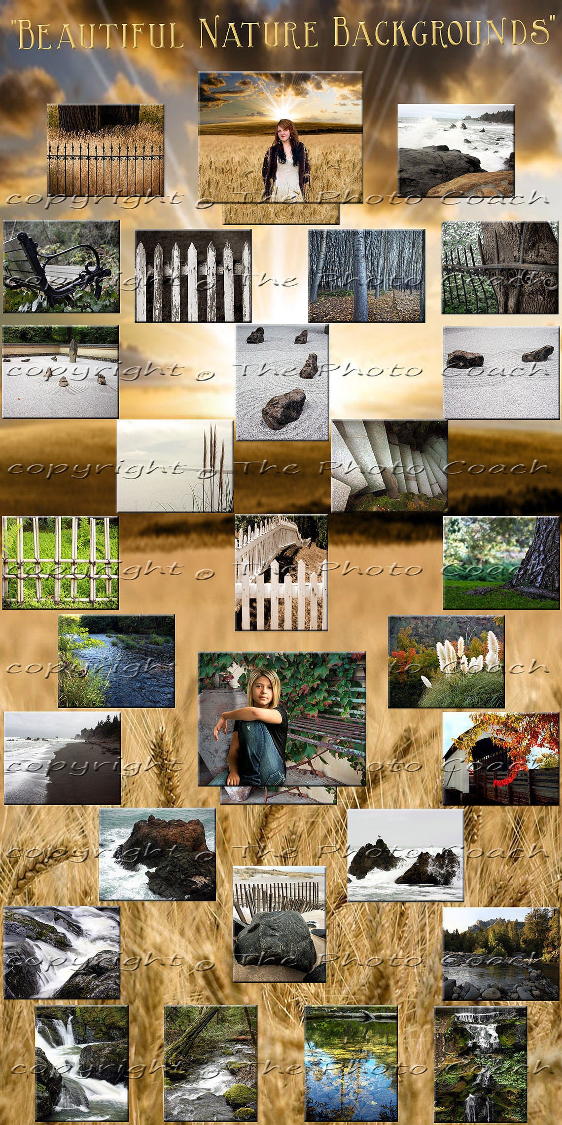 Digital Backgrounds Photo Overlays Nature Backdrops Digital Posing ...