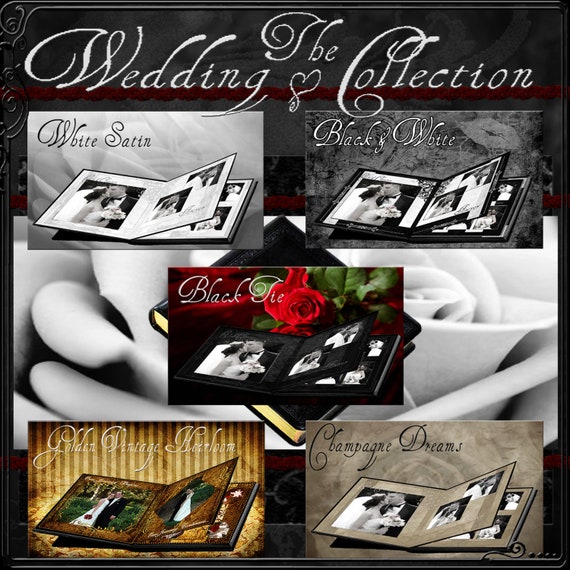 Beautiful Wedding Albums Digital Photo Memory Book Keepsake - Etsy
