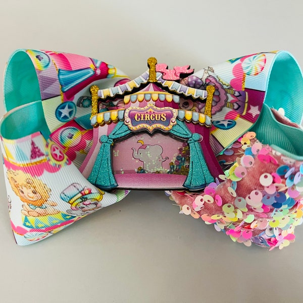 Circus Bow - Etsy