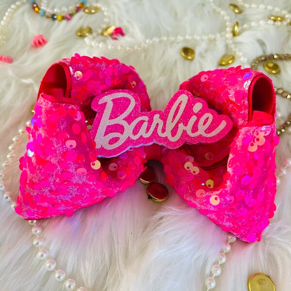 Barbie Hair Bow - Etsy