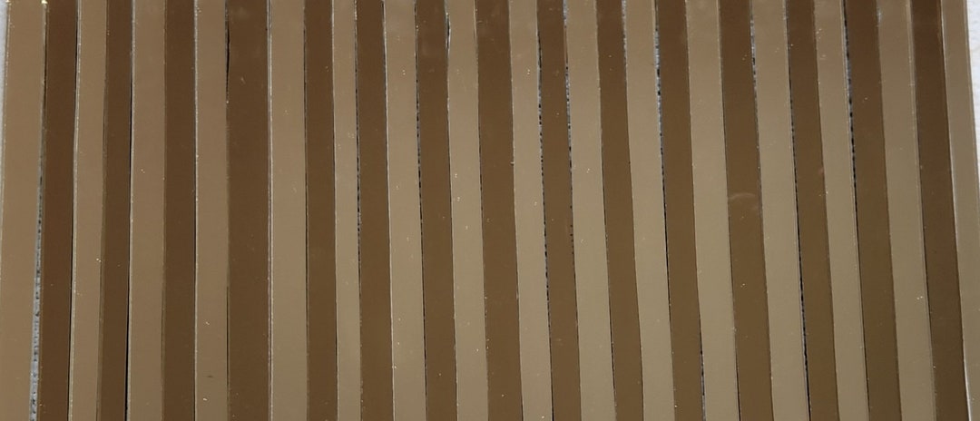 TWO MIRRORS Strips of Glass (b16-tm) ONE Pound for Stained Glass ...