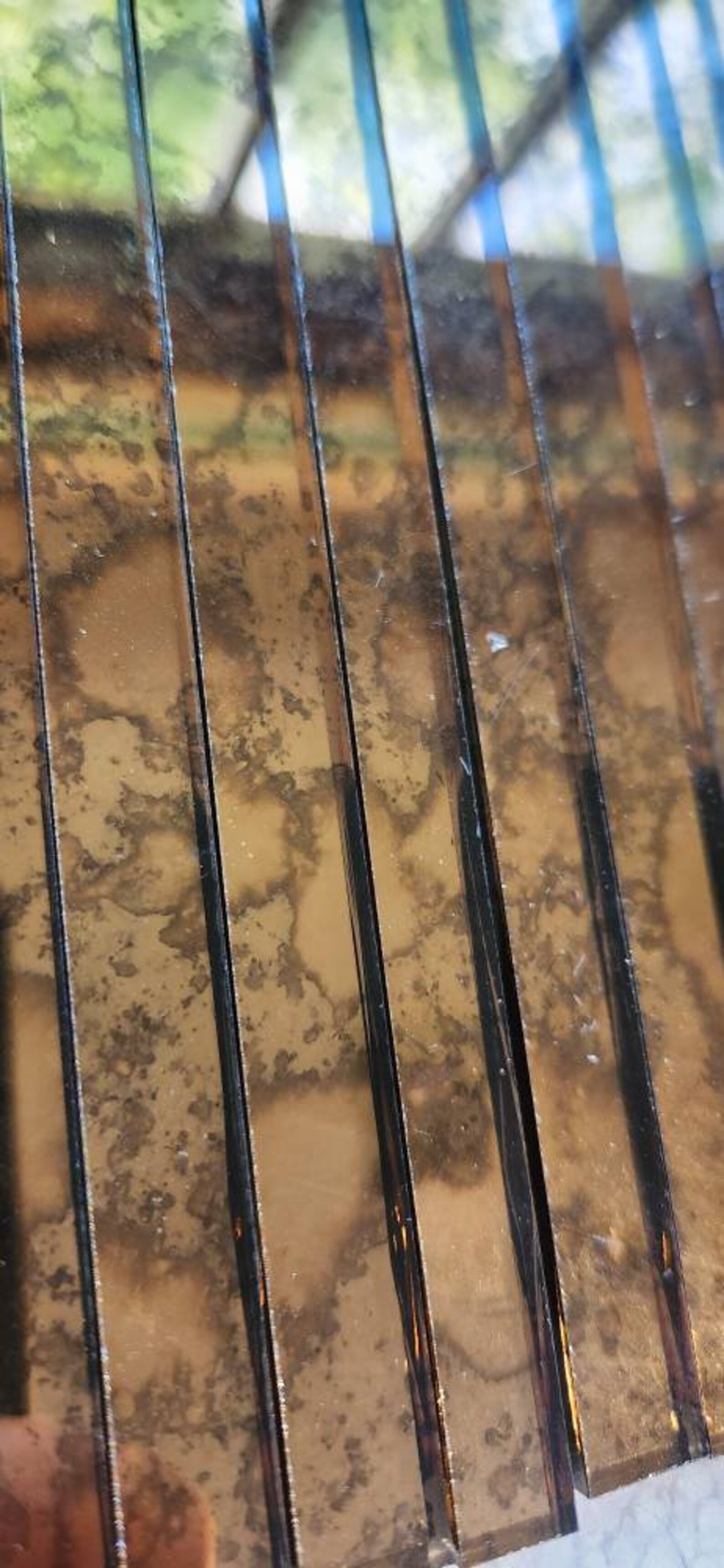 Copper Victorian Antique: Stained Glass Mirror Strips, Mosaic Supply, 1 ...