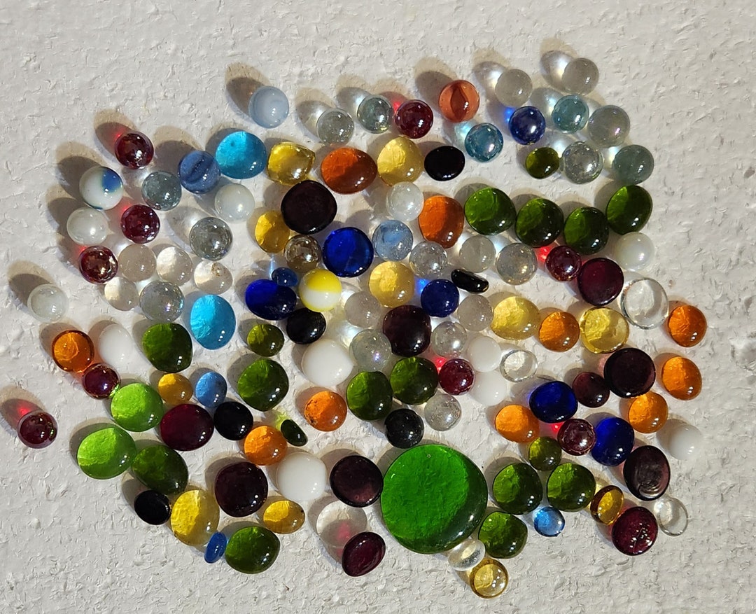 Mixed MARBLES and JEWELS One Pound Mixed (b24-jb) - Etsy