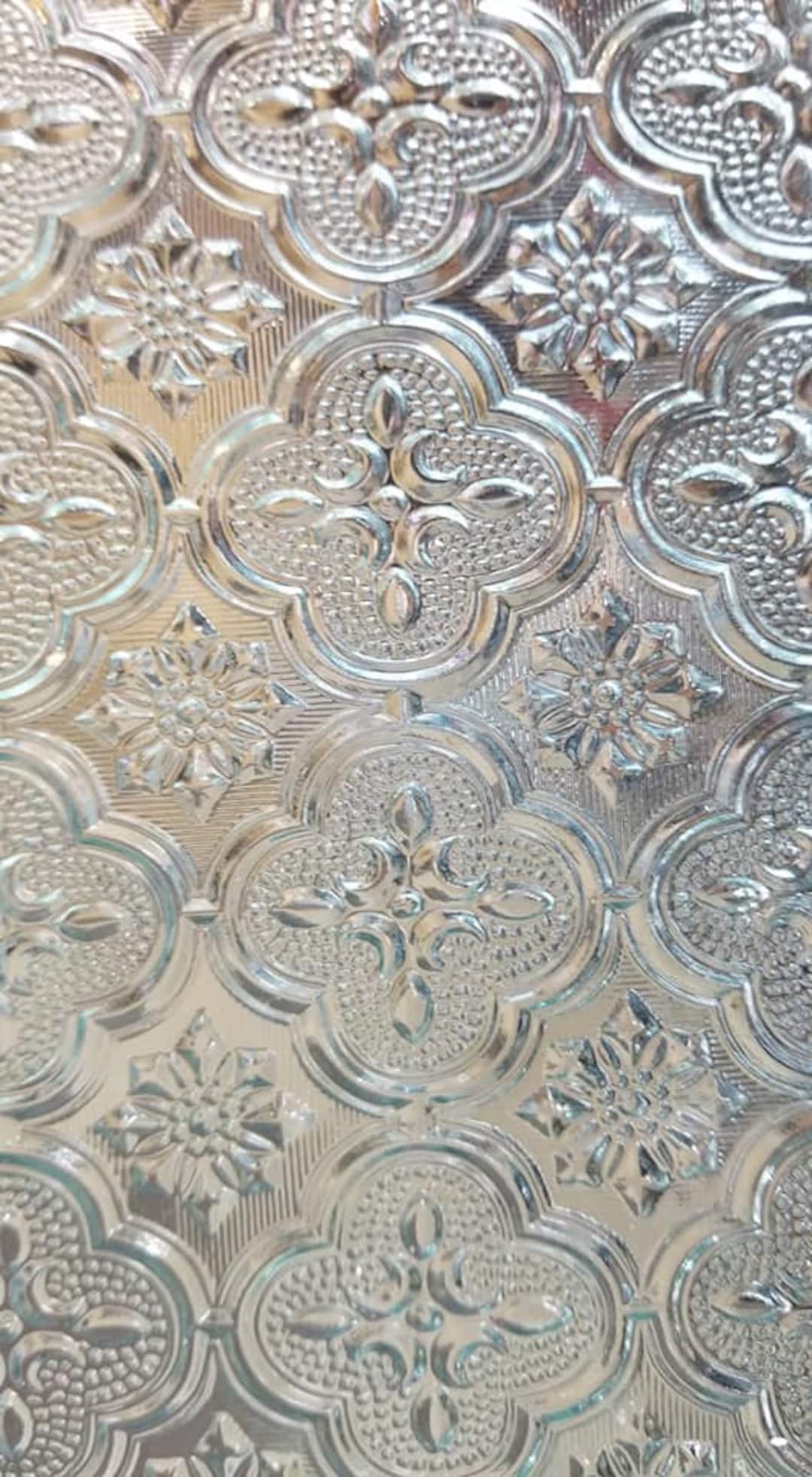 CLEAR MORISCO Glass b1-ms ONE Pound Strips of Glass for Stained Glass ...