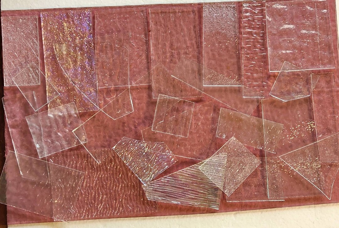 CLEAR MIXED Scrap Glass (b29-csg) 1.5 Pounds for Stained Glass ...