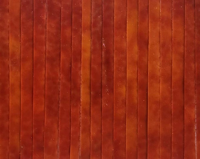 RED / ORANGE Mottled (b4-ro1) ONE Pound Glass Strips for Stained Glass ...
