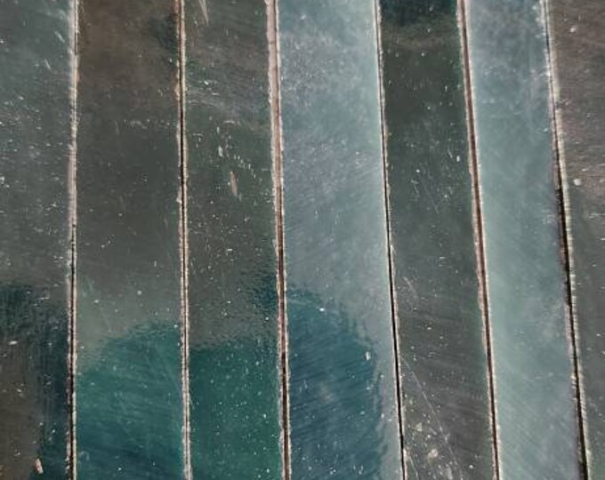 DEEP EVERYGREEN b8-de ONE Pound Glass Strips for Stained Glass ...