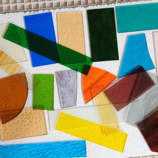 Stained Glass Scrap - Etsy