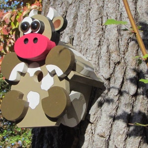 Molly Moo Cow Birdhouse | Etsy