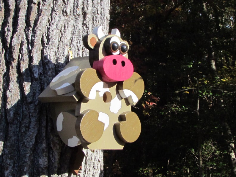 Molly Moo Cow Birdhouse | Etsy